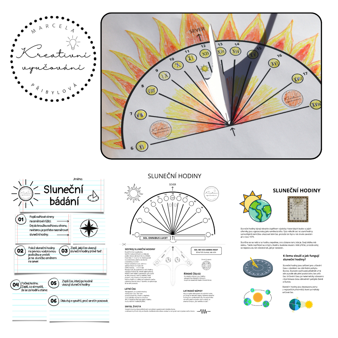 Sluneční hodiny - PDF soubor :: Kreativní vyučování